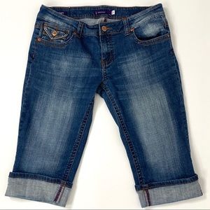 Vigoss | Shorts | Vigoss Capri Jeans Shorts Size 1 | Poshmark